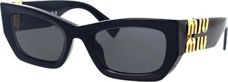 Miu Miu Schwarze Sonnenbrille hebt deinen Stil hervor - - Accessories - Damen - Schwarzk - 53 MM