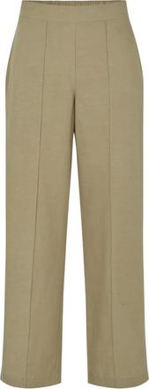 Sams&oslash;e & Sams&oslash;e Femme, Pantalons, Vert, Taille: 44 FR Sahani Wide Pantalons