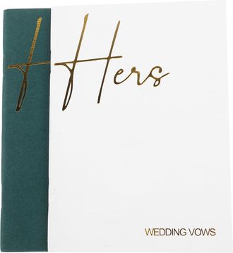 BESPORTBLE 2 St&uuml;ck Hochzeitsgel&uuml;bdeb&uuml;cher f&uuml;r Sie Ihn Linierte Eheversprechen Notizb&uuml;cher mit Farbbest&auml;ndigem Papier Elegantes Design f&uuml;r Zeremonie Sprecher