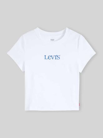Levi's Regular Fit T-Shirt aus Baumwoll-Mix
