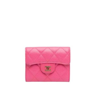 Chanel Pre-owned Small Quilted Wallet - - Pre-owned - Damen - Rosa - ONE SIZE