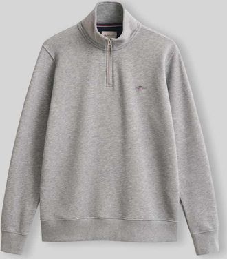GANT Regular Fit Troyer aus Baumwoll-Mix