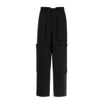 Maison Margiela Homme, Pantalons, Noir, Taille: L Pantalon large en satin