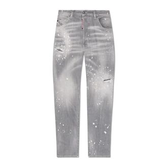 Dsquared2 Femme, Jeans, Gris, Taille: 38 FR Boston Jeans