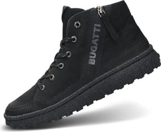 Bugatti Homme 321-apb31 Bottes avec Doublure Froide, Noir, 42 EU