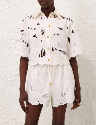 Zimmermann H26 Shirt - Ivory