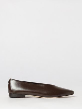 Jimmy Choo London Ballerines Margot en cuir lisse avec monogramme arri&egrave;re