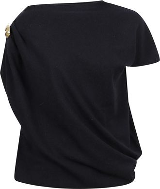 Fabiana Filippi Femme, Blouses et Chemises, Bleu, Taille: 36 FR Top