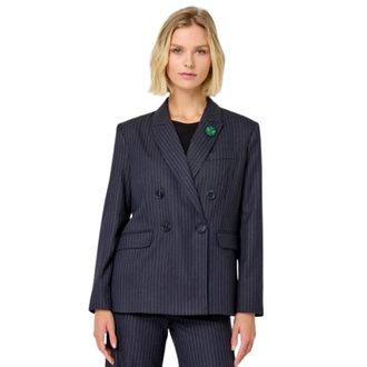 Five Jeans Five Jeans, Femme, Vestes, Bleu, Taille: 42 FR Pantalons