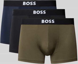 HUGO BOSS Trunks mit elastischen Label-Bund Modell MICRO ONE