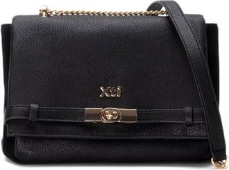 Xti Sac &agrave; bandouli&egrave;re Femme Noir - Design moderne et pratique - Id&eacute;al pour chaque occasion - Mod&egrave;le 18452201