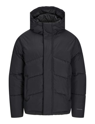 Jack & Jones PLUS Jjworld Puffer Jacket Pls, Schwarz,3XL