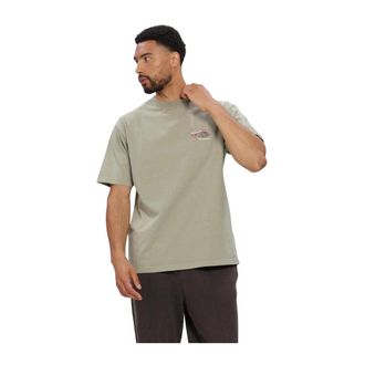 New Amsterdam Surf Association Lilies Tee - - Tops - Herren - Gr&uuml;n - L