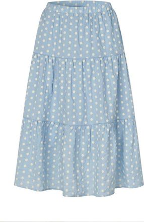 Lollys Laundry Femme, Jupes, Bleu, Taille: 38 FR Maxi Skirt