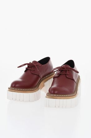 Stella McCartney Derby-Schuhe EMILIE aus Eco-Leder mit Plateausohle 7cm Stella McCartney