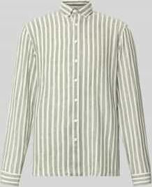 Lindbergh Relaxed Fit Freizeithemd mit Button-Down-Kragen