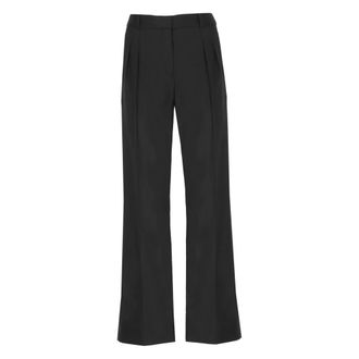 Loulou Studio Femme, Pantalons, Noir, Taille: 36 FR Sbiru Pants