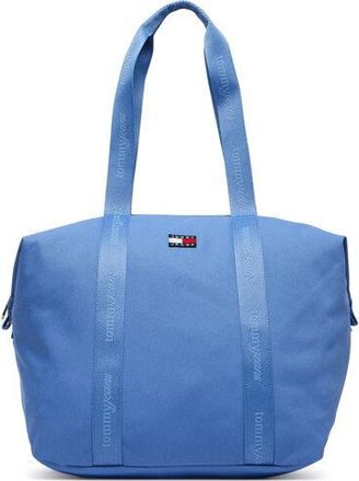 Tommy Jeans Handtasche Tjw Ess Daily Tote AW0AW19039 Blau