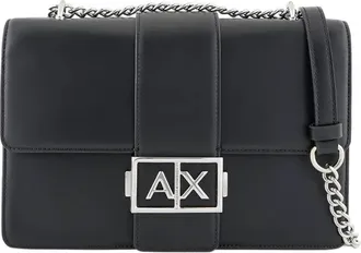 A|X Armani Exchange Signature Damen-Schultertasche