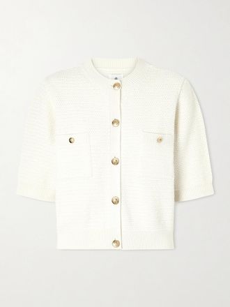 Anine Bing Cardigan En Mailles Christa - Ivoire