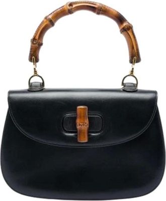 Gucci Pre-owned Bamboo Night - Femme - Pre-owned - Noir - Taille: ONE Size