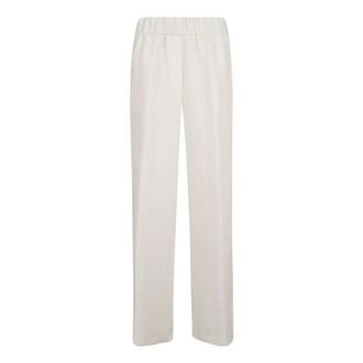 PESERICO Damen, Hosen, Wei&szlig;, LGr&ouml;&szlig;e