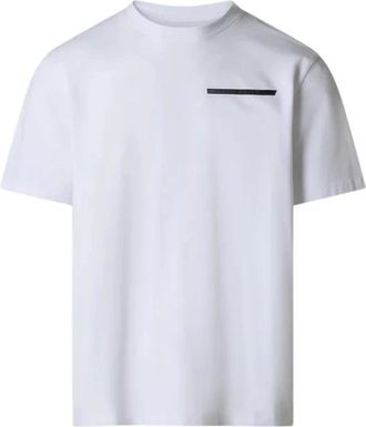 North Sails Homme, Tops, Blanc, Taille: XL Crew Neck T-Shirt