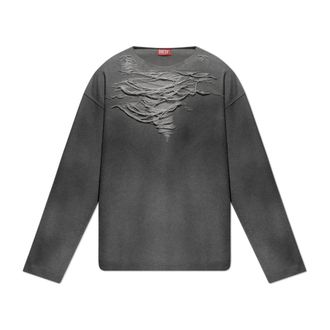 Diesel Sweatshirt S-Ruben - - Sweatshirts & Hoodies - Herren - Grau - XL