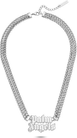Palm Angels Sigillo Halskette - - Accessories - Herren - Grau - ONE SIZE