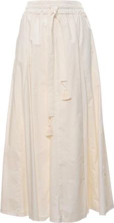 Souvenir Femme, Jupes, Blanc, Taille: 36 FR Jupe Midi &Eacute;vas&eacute;e