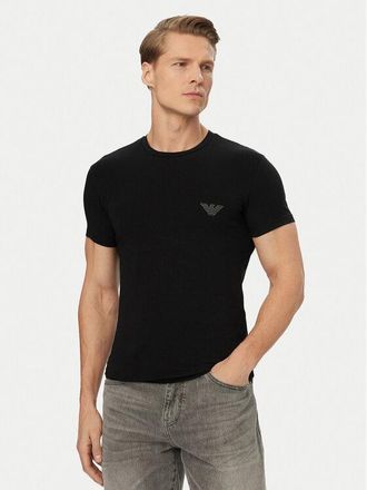 Emporio Armani T-Shirt EM000375 AF18890 UC001 Schwarz Slim Fit
