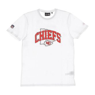 New Era Homme, Tops, Blanc, Taille: XL Kansas City Chiefs Logo Tee