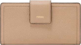 Fossil Logan Damen Wei&szlig;e Leder Clutch, SL7830270