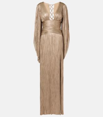 Maria Lucia Hohan Robe longue Alana en soie