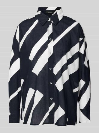 OPUS Regular Fit Hemdbluse mit durchgehender Knopfleiste