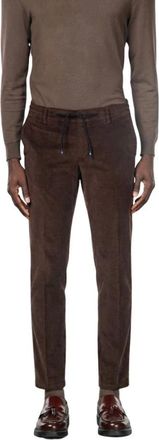 Mason's Milano Jogger - Homme - Pantalons - Brun - Taille: L