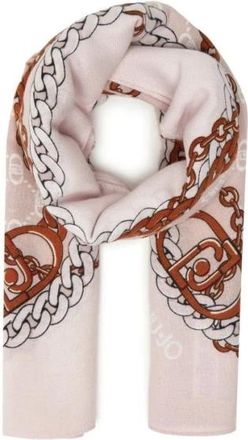 Liu Jo Femme, Accessoires, Multicolore, Taille: ONE Size Écharpe Monogramme Graphique