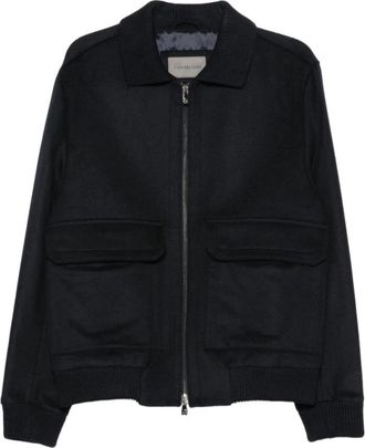 Corneliani Bomberjacke - - Jackets - Herren - Blau - XL