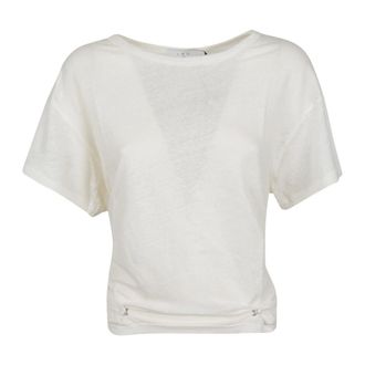 Iro Iro, Femme, Tops, Blanc, Taille: 42 FR Sorenza T-Shirt