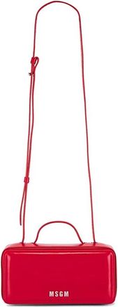 Msgm Msgm, Femme, Sacs, Rouge, Taille: ONE Size Borsa