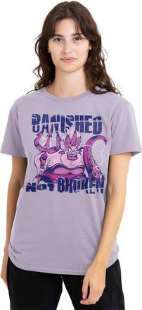 Disney Disney Womens Villains Ursula Banished Not Broken Little Mermaid Ladies, Lavendar T-Shirt, S