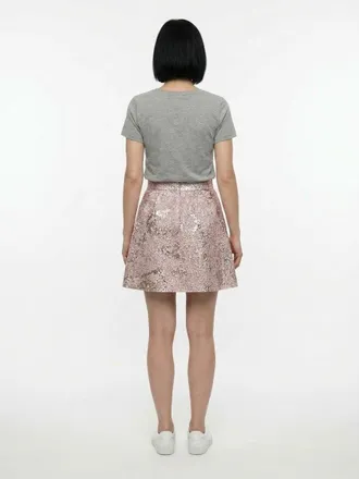 Dolce & Gabbana Womens Multicolor Polyamide Mini Skirt