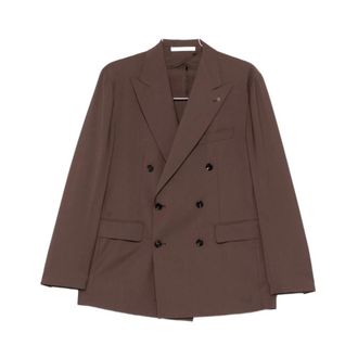 Tagliatore Homme, Vestes, Brun, Taille: XL Blazer Crois&eacute;