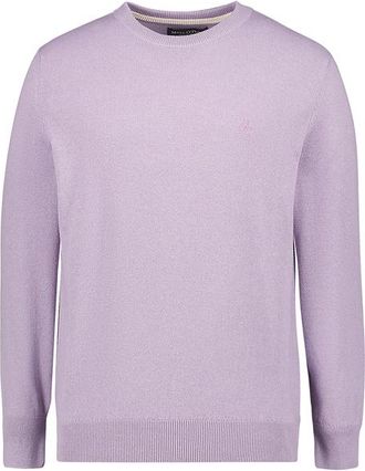 Marc O'Polo Herren Pullover lila unifarben