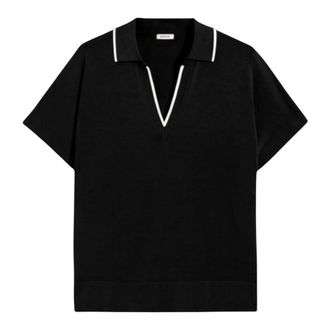 Aspesi Polo 3224 - - Tops - Damen - Schwarzk - L