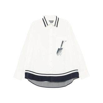 Jacquemus Homme, Chemises, Blanc, Taille: L La Chemise Camargue
