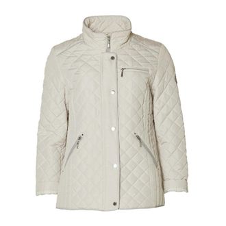 Danwear Leichte Gesteppte &Uuml;bergangsjacke - - Jackets - Damen - Beige - 5XL