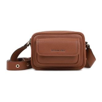 Michael Kors Elegante Schultertasche aus beschichtetem Gewebe - - Bags - Damen - Beige - ONE SIZE