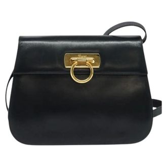 Ferragamo Pre-owned Ledertasche - - Pre-owned - Damen - Blau - ONE SIZE
