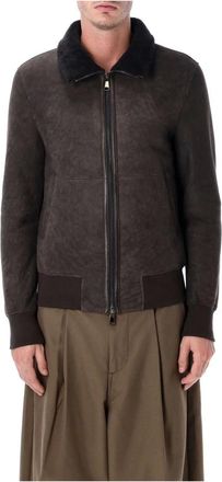 S.W.O.R.D 6.6.44 S.w.o.r.d 6.6.44, Homme, Vestes, Brun, Taille: XL Veste en peau lain&eacute;e